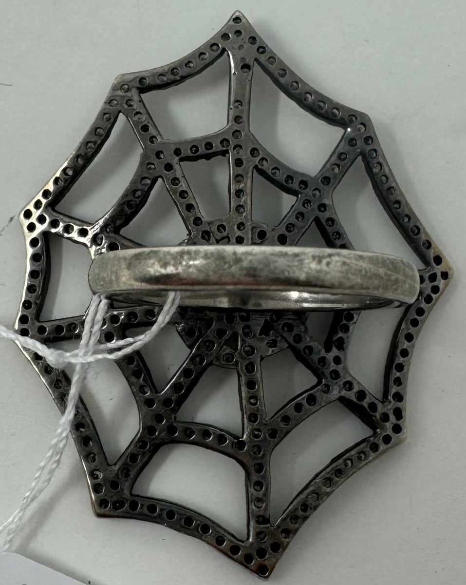 Diamond Spider Web Ring – Closet NV Shop